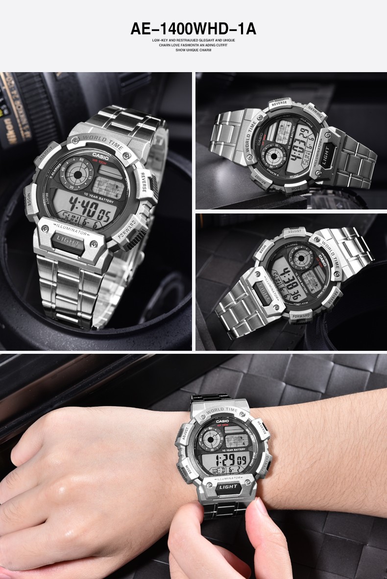 CASIO AE-1400WHD-1A - Sat Trade