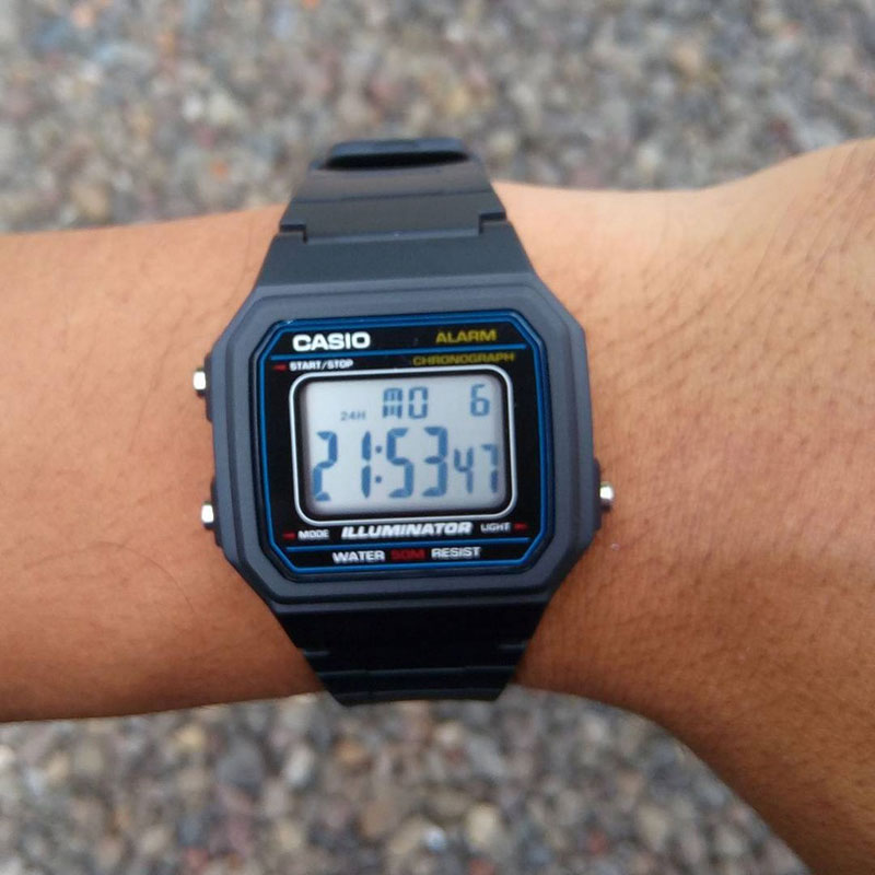 CASIO W-217H-1A - Sat Trade