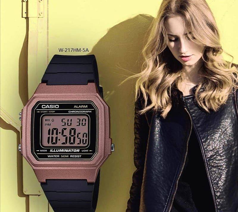 CASIO W-217HM-5A - Sat Trade